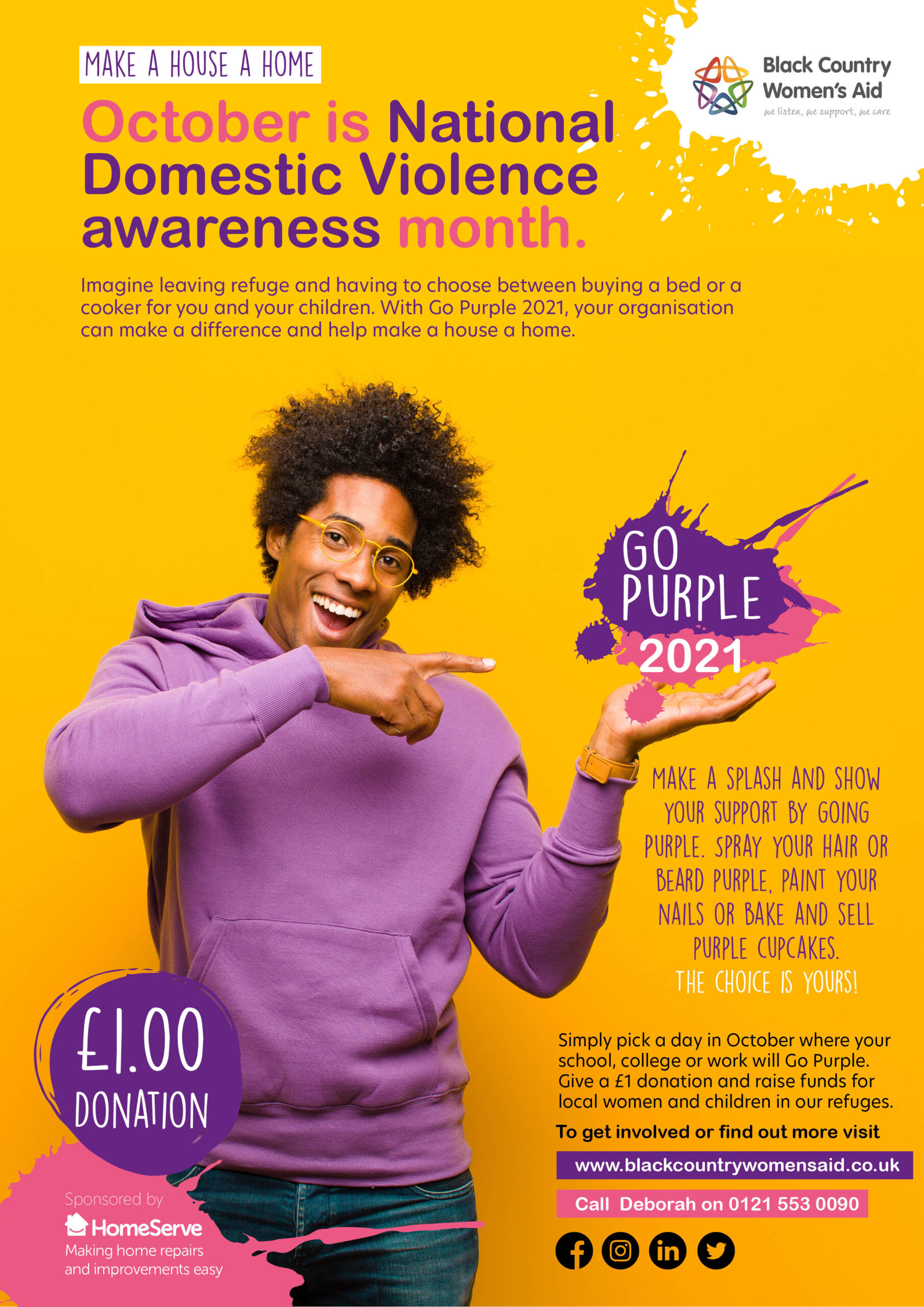 Go Purple - Black Country Womens Aid