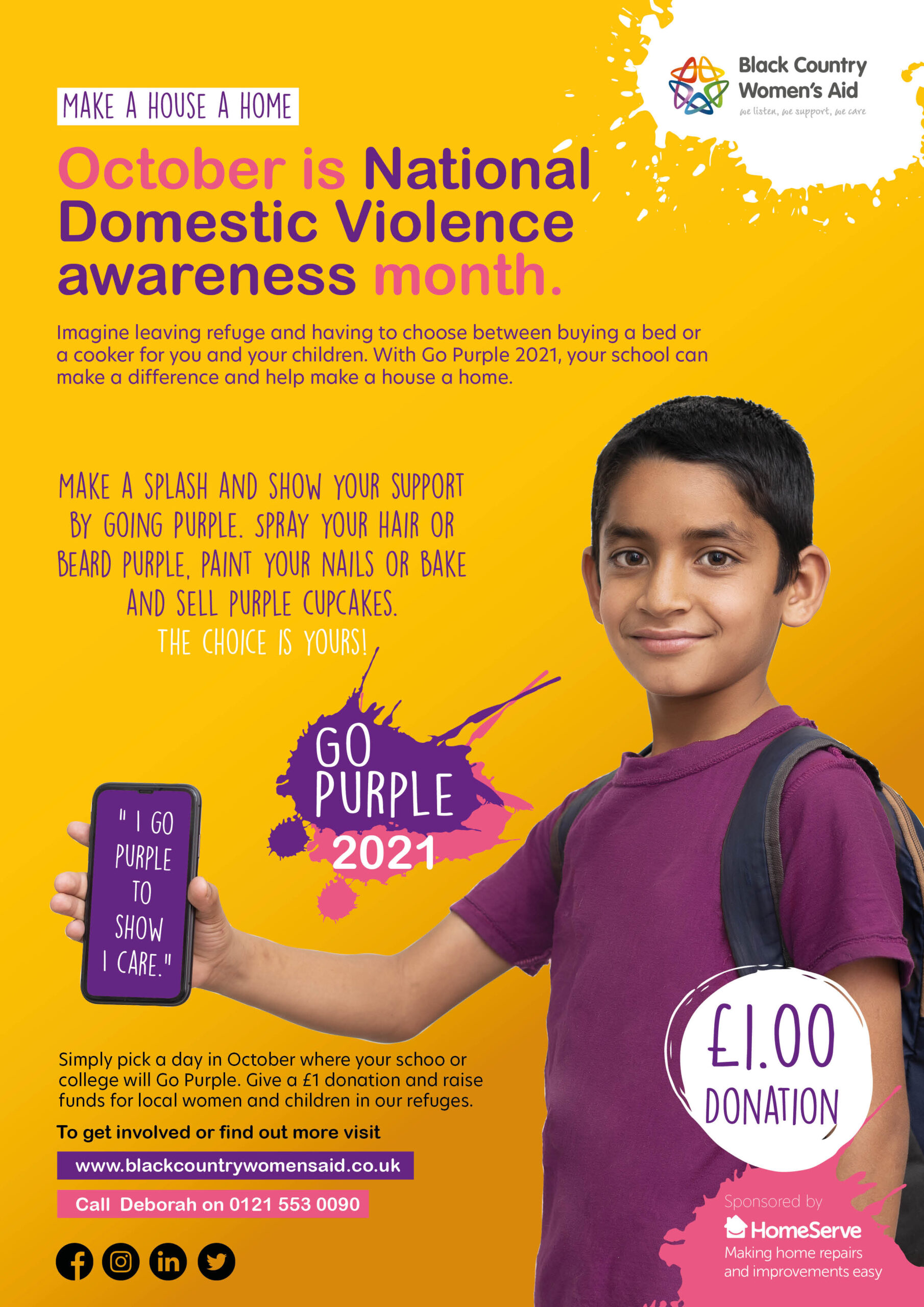 Go Purple - Black Country Womens Aid