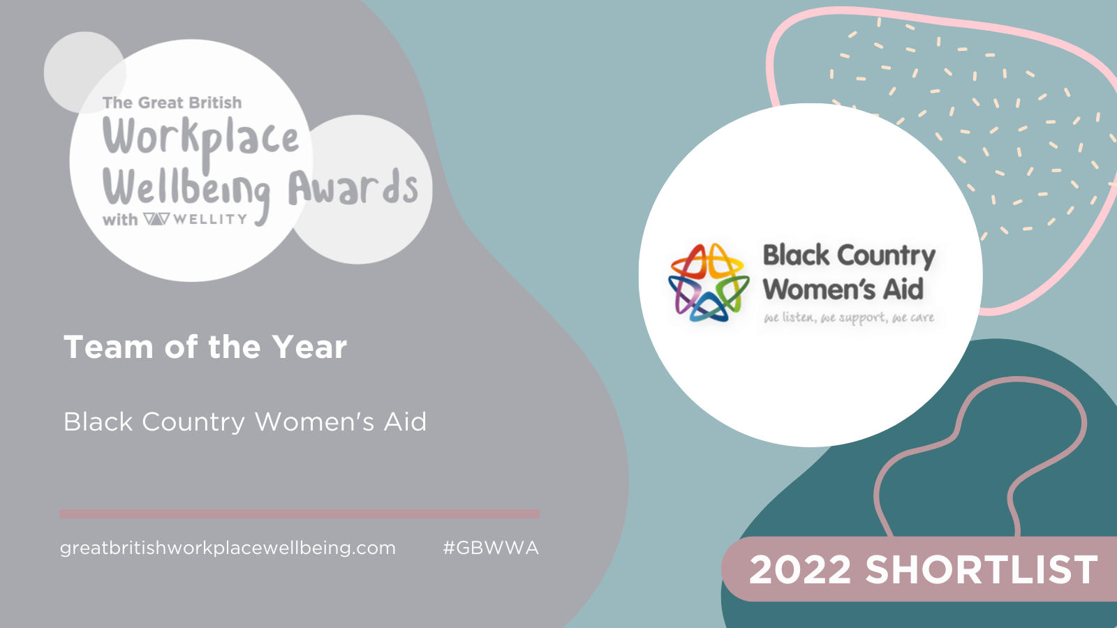 BCWA is a 2022 finalist in The Great British Workplace Wellbeing Awards ...